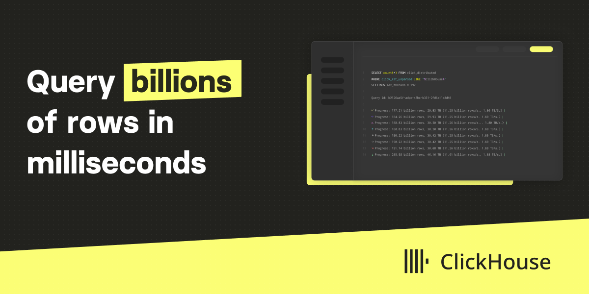 Clickhouse: ¡Chango!